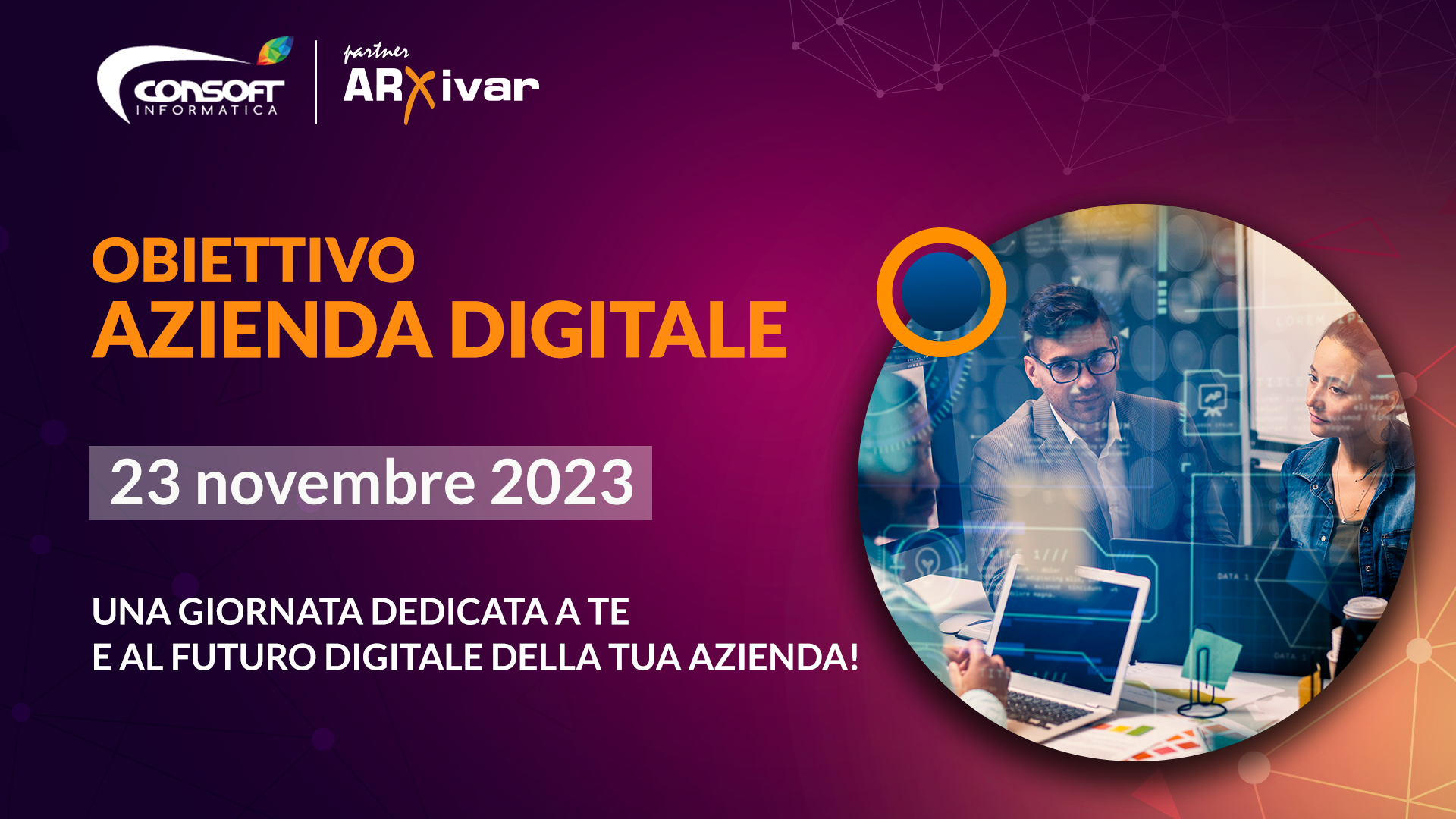 Obiettivo Azienda Digitale - 23 novembre 2023 - Consoft Informatica